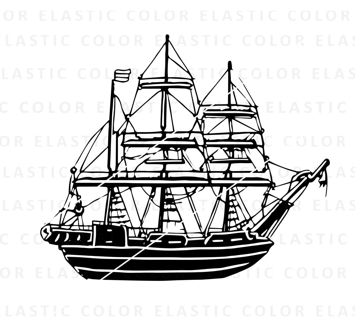 Velero svg, barco pirata svg, vector viejo velero boceto arte png, svg ...