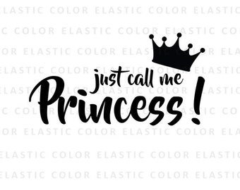 Princess Word Svg - Etsy
