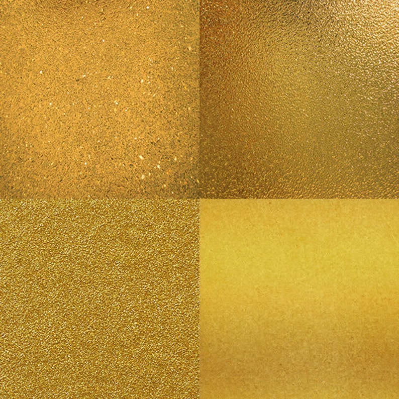 Gold Wallpaper Pack Metallic Gold Digital Paper Texture | Etsy
