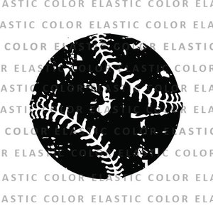 Distressed Baseball Svg File Play Ball Design distressed | Etsy