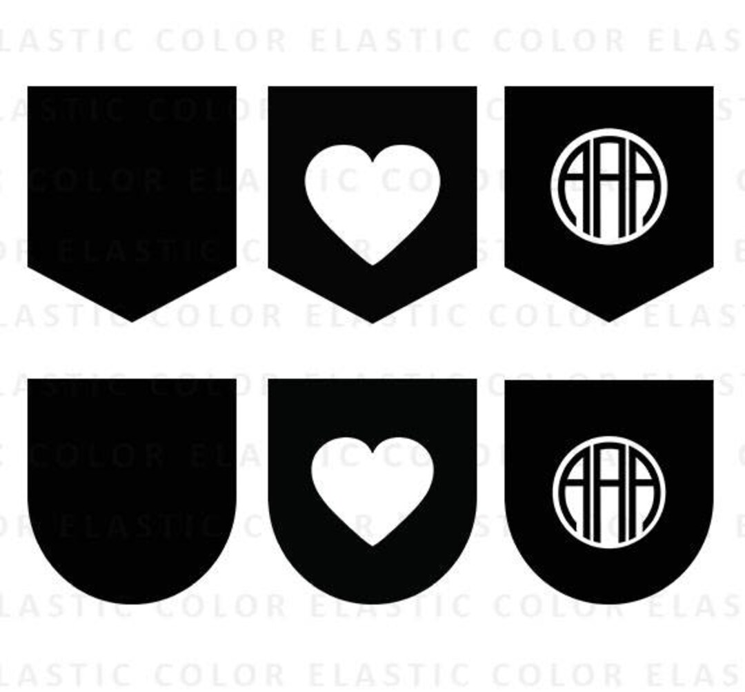 Pocket Svg - Pocket Clipart - Pocket Monogram Clip Art -pocket ...