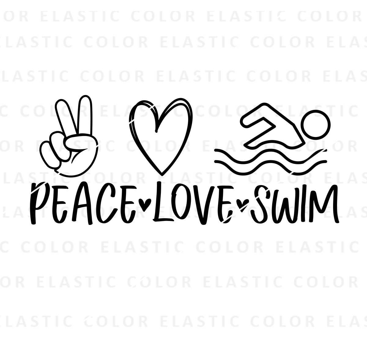 Peace Love Swim