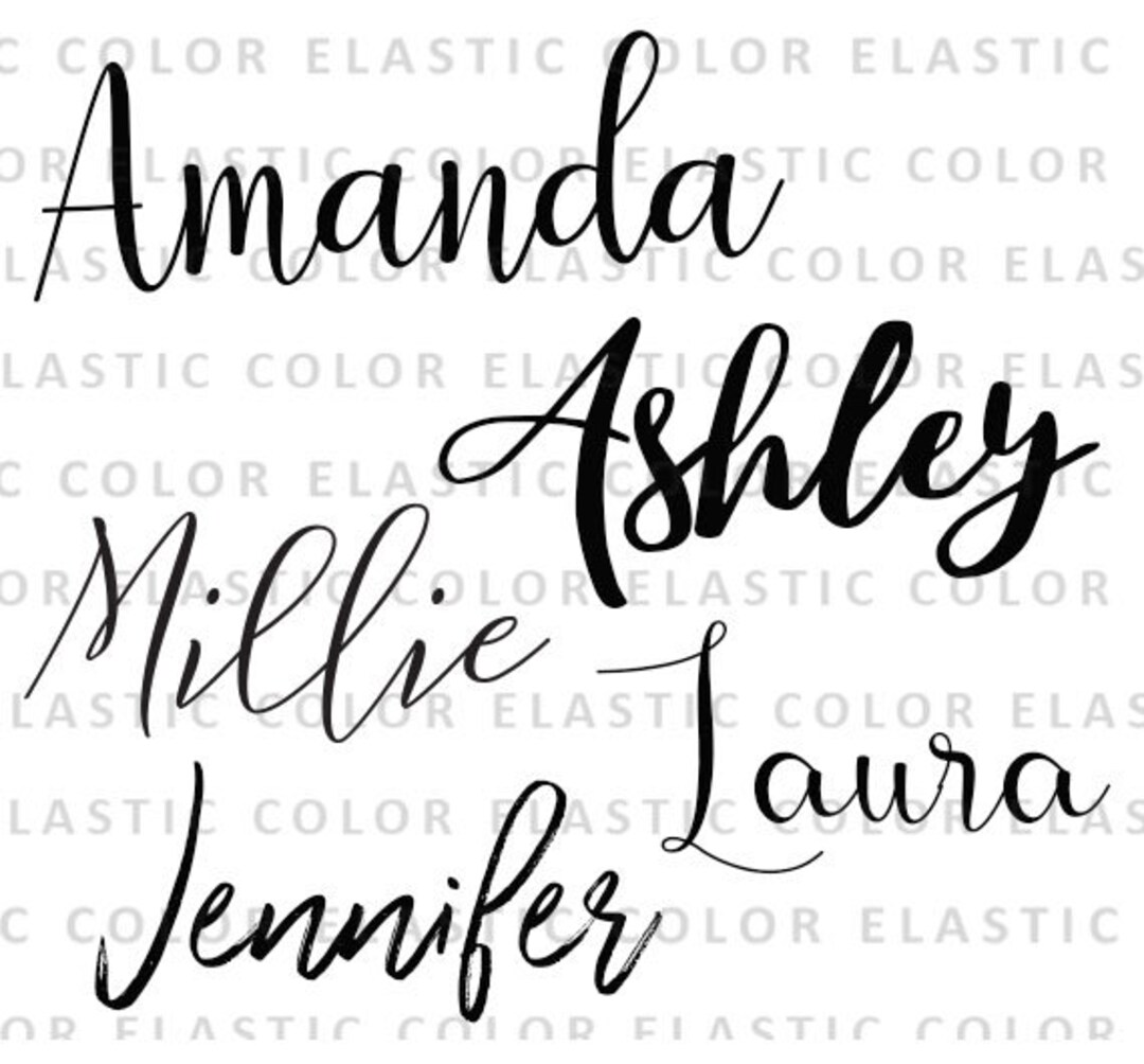 Custom Name Svg or Any Handwritten Text, Personalized Text, Custom ...