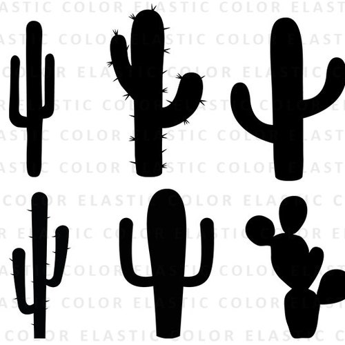 Paper, Party & Kids Scrapbooking Cowboy Cactus Clip Art Cricut Cactus ...