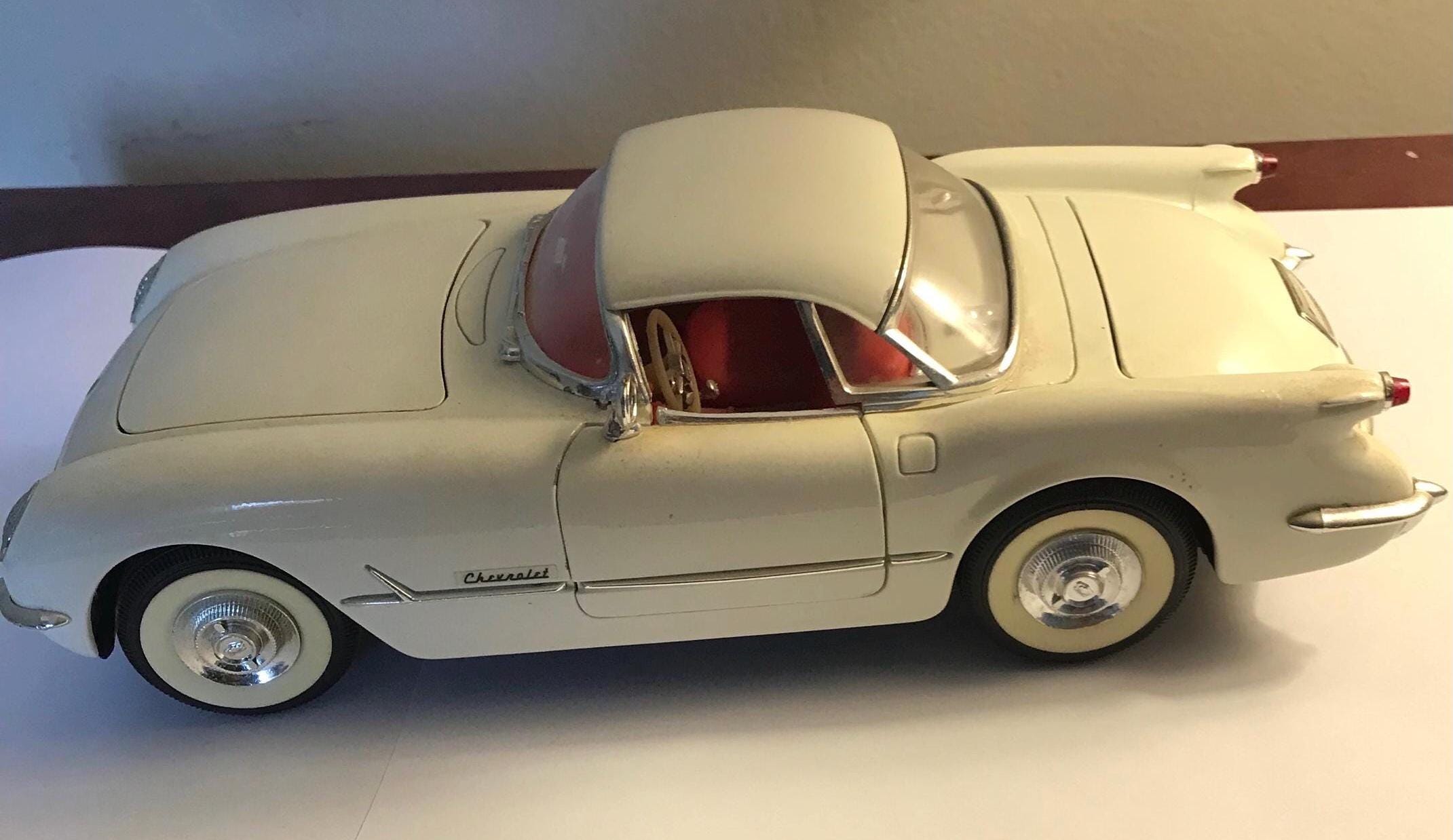 1954 1/18 Scale Corvette Die Cast Model - Etsy