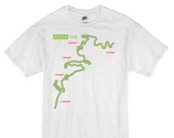 Akina Pass Map - Etsy