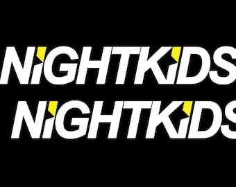 Initial D Night Kids Sticker - Etsy
