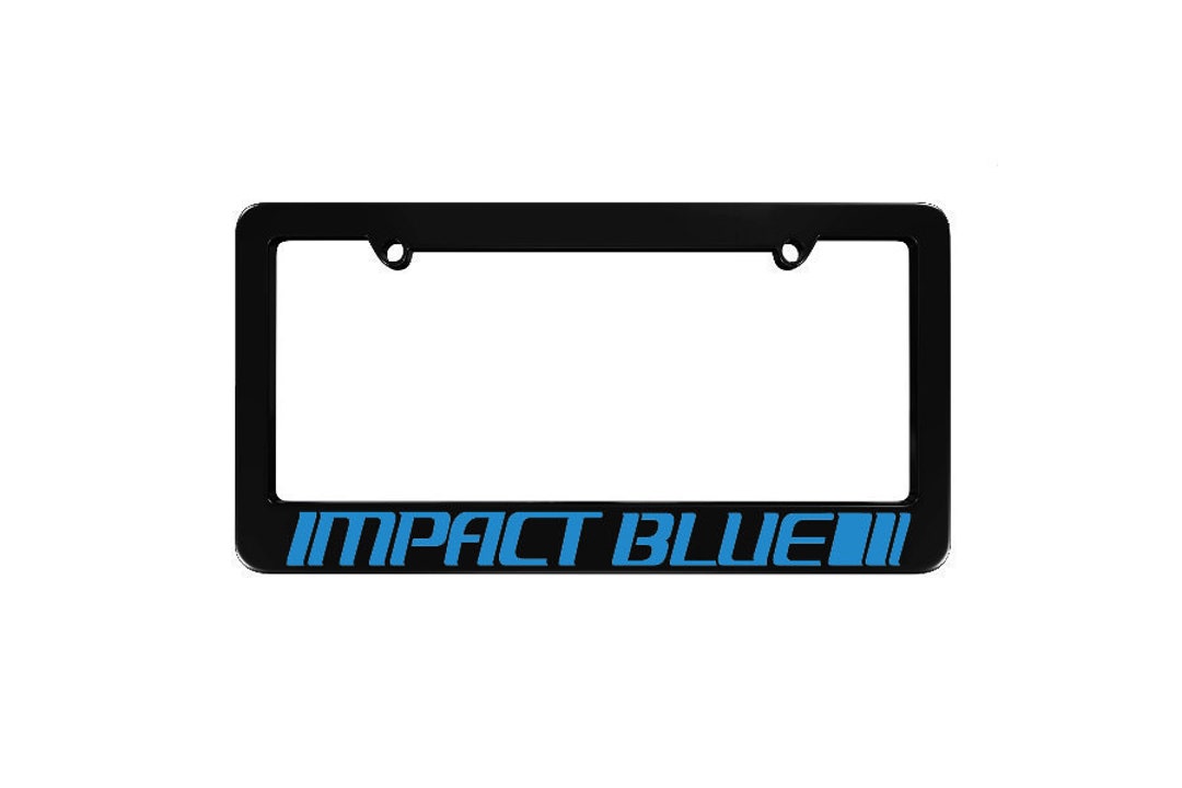 Impact Blue Black License Plate Frame Frames Initial D JDM Fits Most ...