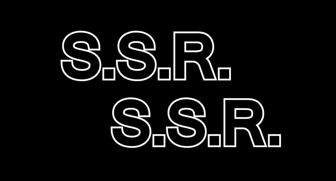 SSR Seven Star Leaf Initial D Decal Sticker JDM Drift Racing Car Window ...