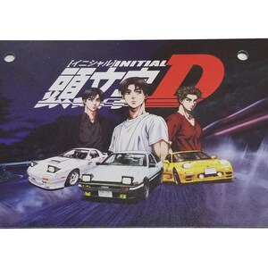Initial D Front License Plates, Vanity Plates, Takumi Ryosuke Keisuke ...