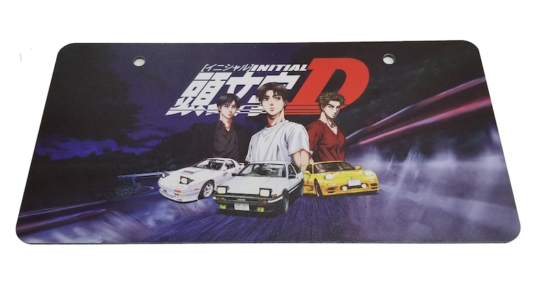 Initial D Front License Plates, Vanity Plates, Takumi Ryosuke Keisuke ...