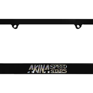 Akina Speed Stars Black License Plate Frame Frames Initial D ...