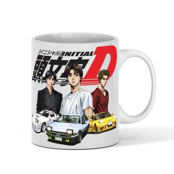 Initial D Coffee Tea Mug Cup 11 Oz or 15 Oz Ceramic Mug Takumi | Etsy UK