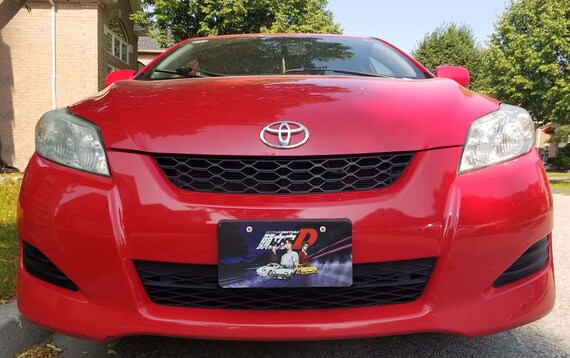 Initial D Ae86 License Plate