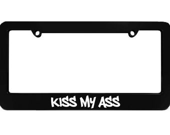 Kiss License Plate - Etsy