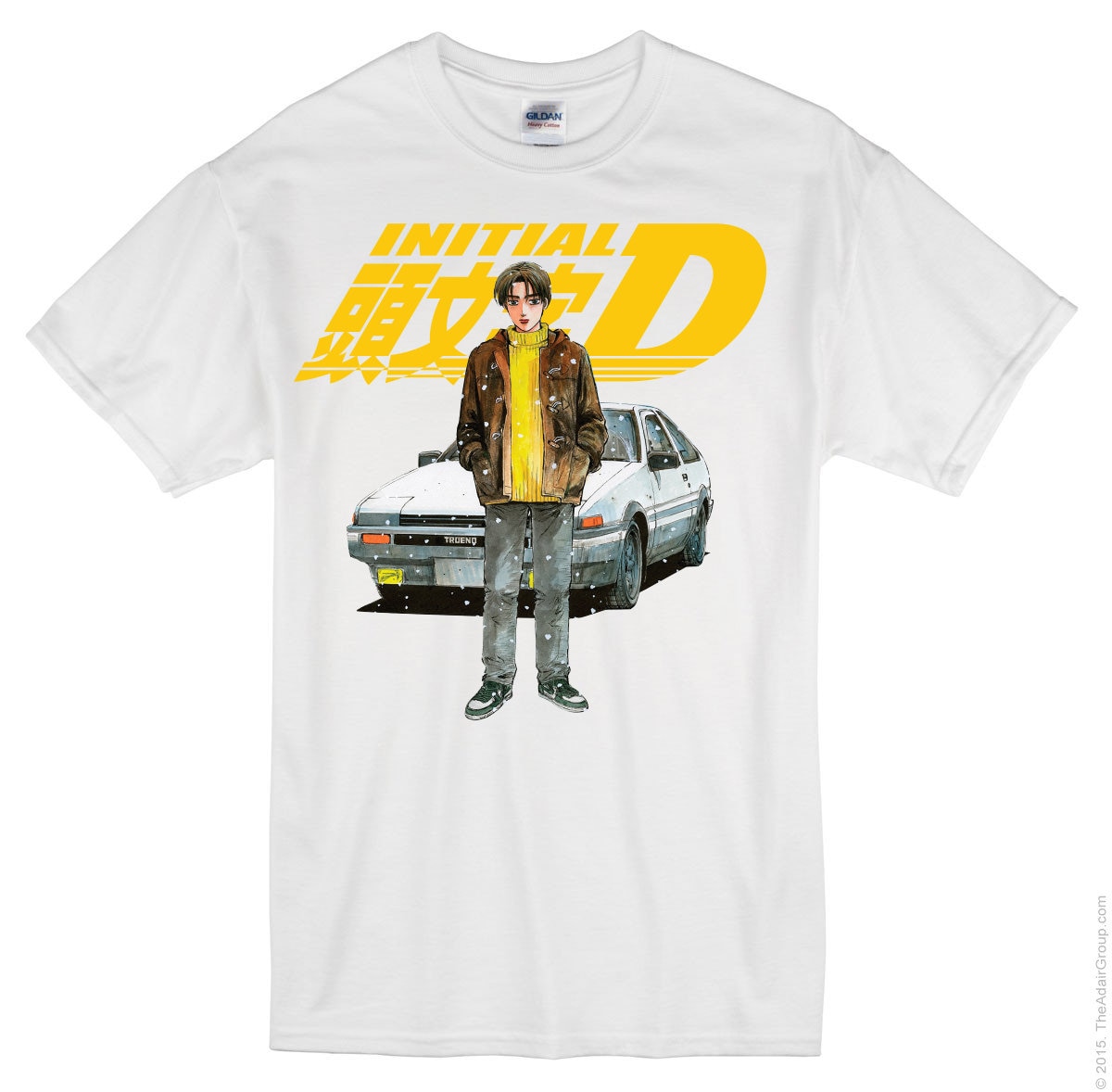 Initial D Trueno AE86 Tshirt JDM Drift Racing Shirt T-shirt | Etsy