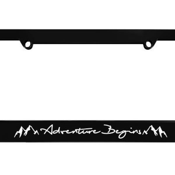 Nature License Plate Frame - Etsy