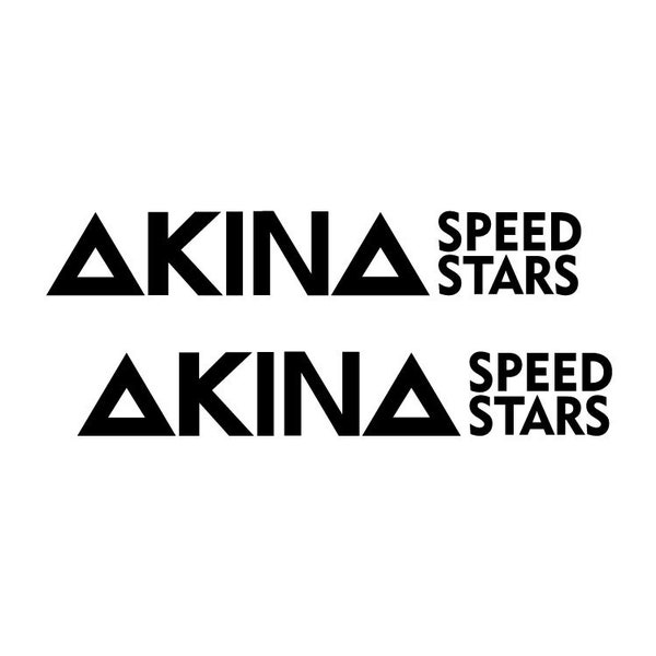 Akina Speed Stars Decal - Etsy