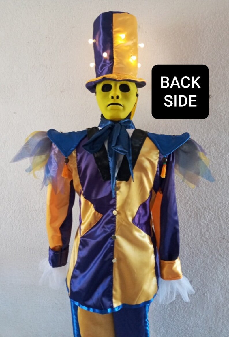 2faces Mime stilt Costume | Etsy