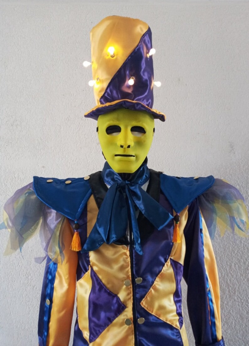 2faces Mime stilt Costume | Etsy