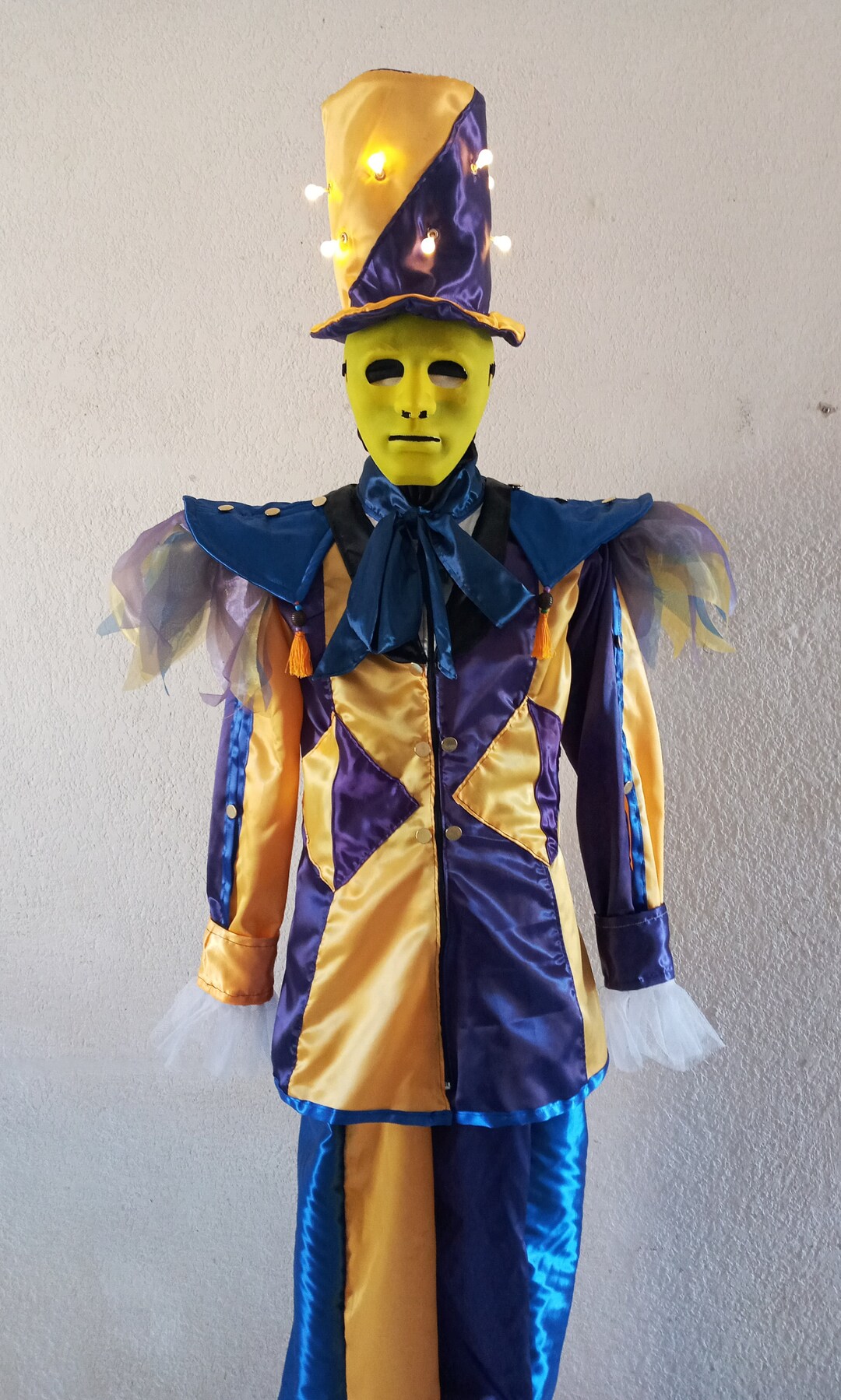 2faces Mime Stilt Costume - Etsy