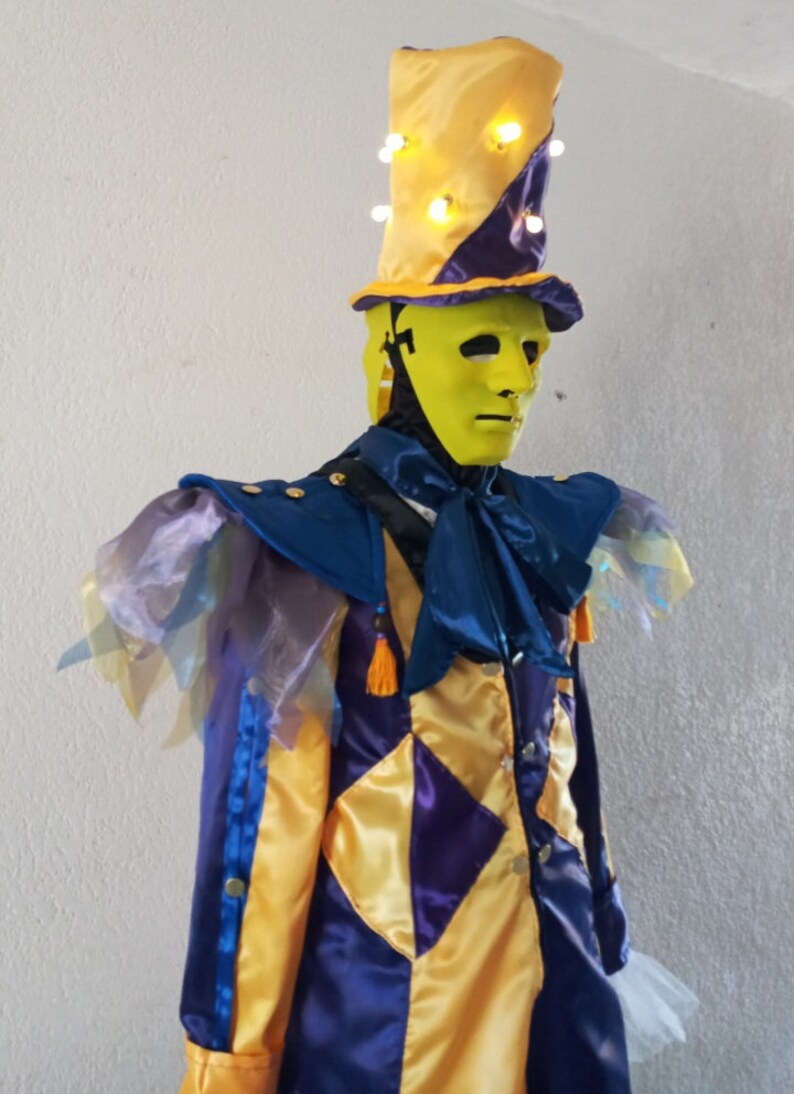 2faces Mime stilt Costume | Etsy