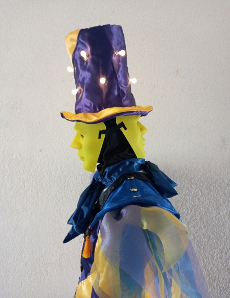 2faces Mime stilt Costume | Etsy