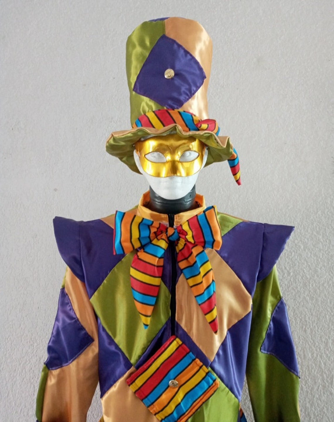 Mardigras Mime Stilt Costume | Etsy