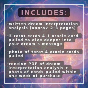 Dream Interpretation Analysis - Etsy