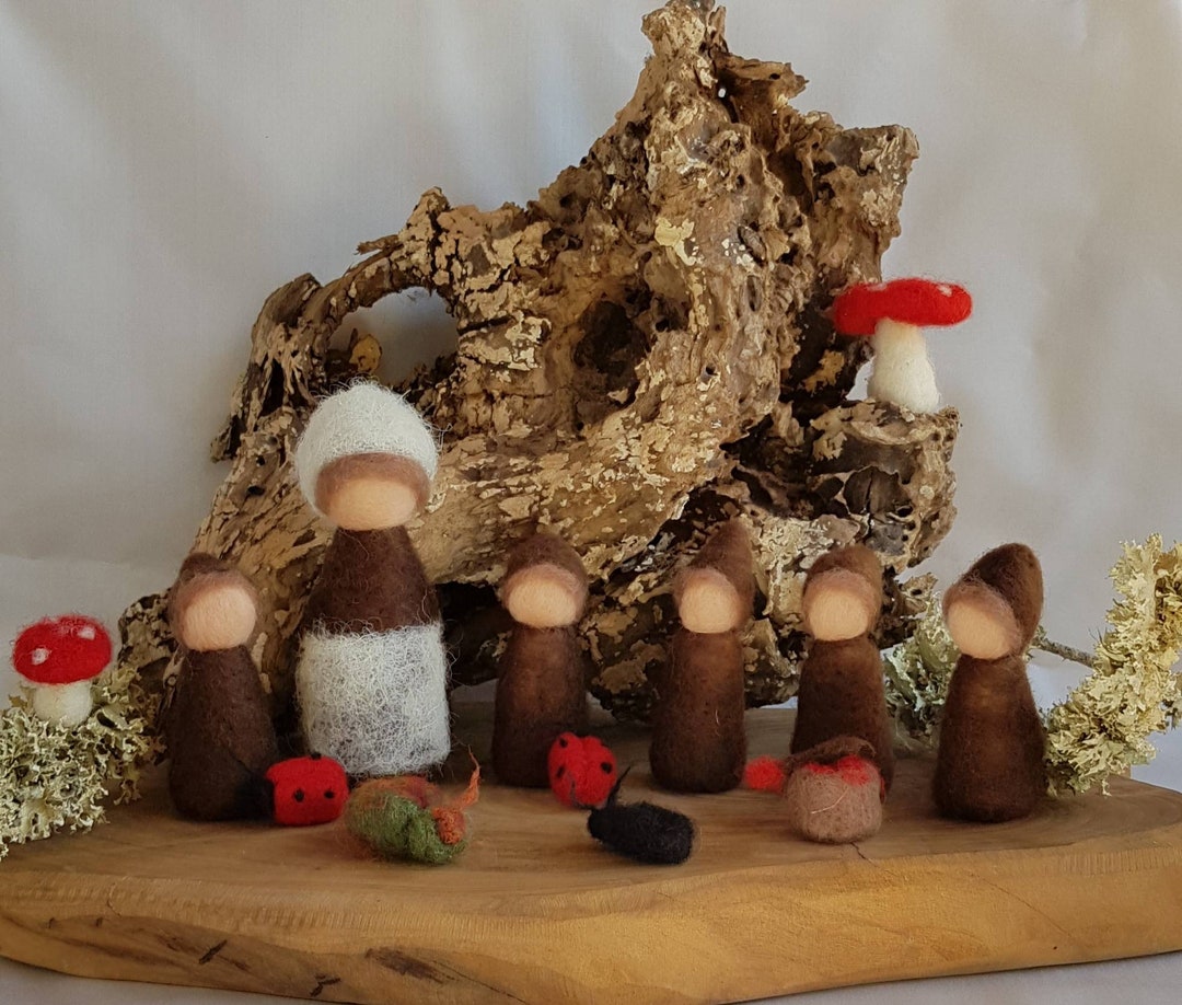 Waldorf Station Table Felt Roots Children Roots Children - Etsy