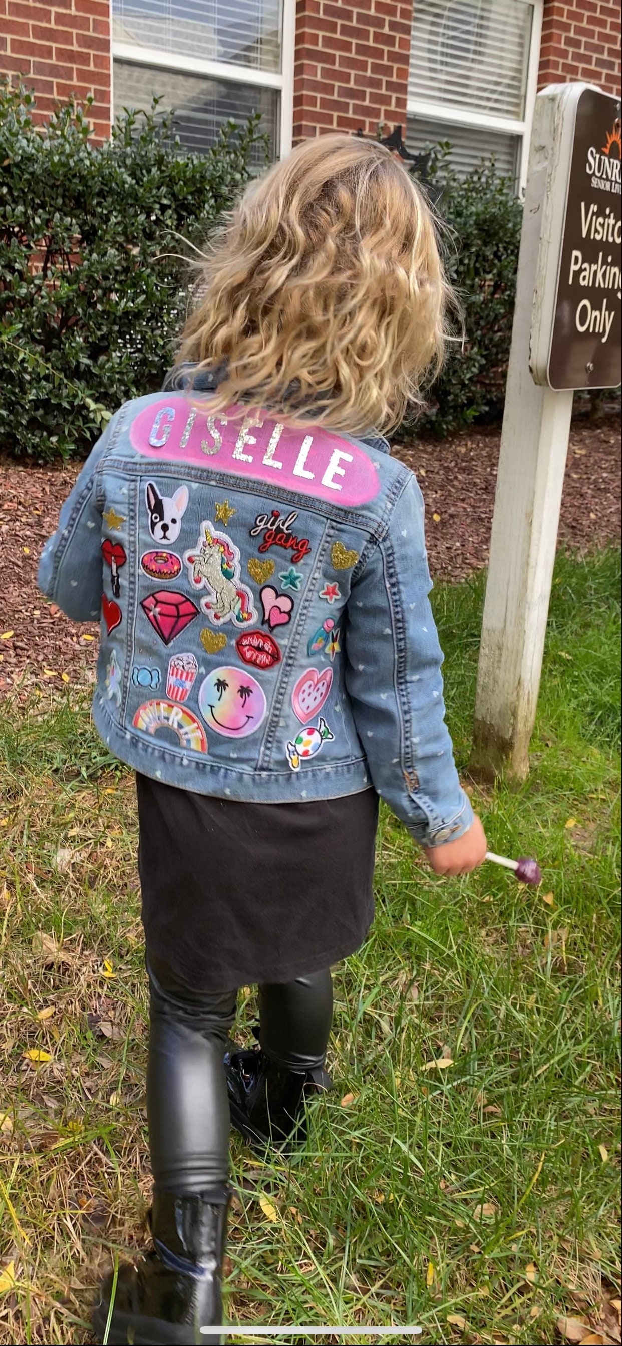 Custom Kids Jean Jacket - Etsy