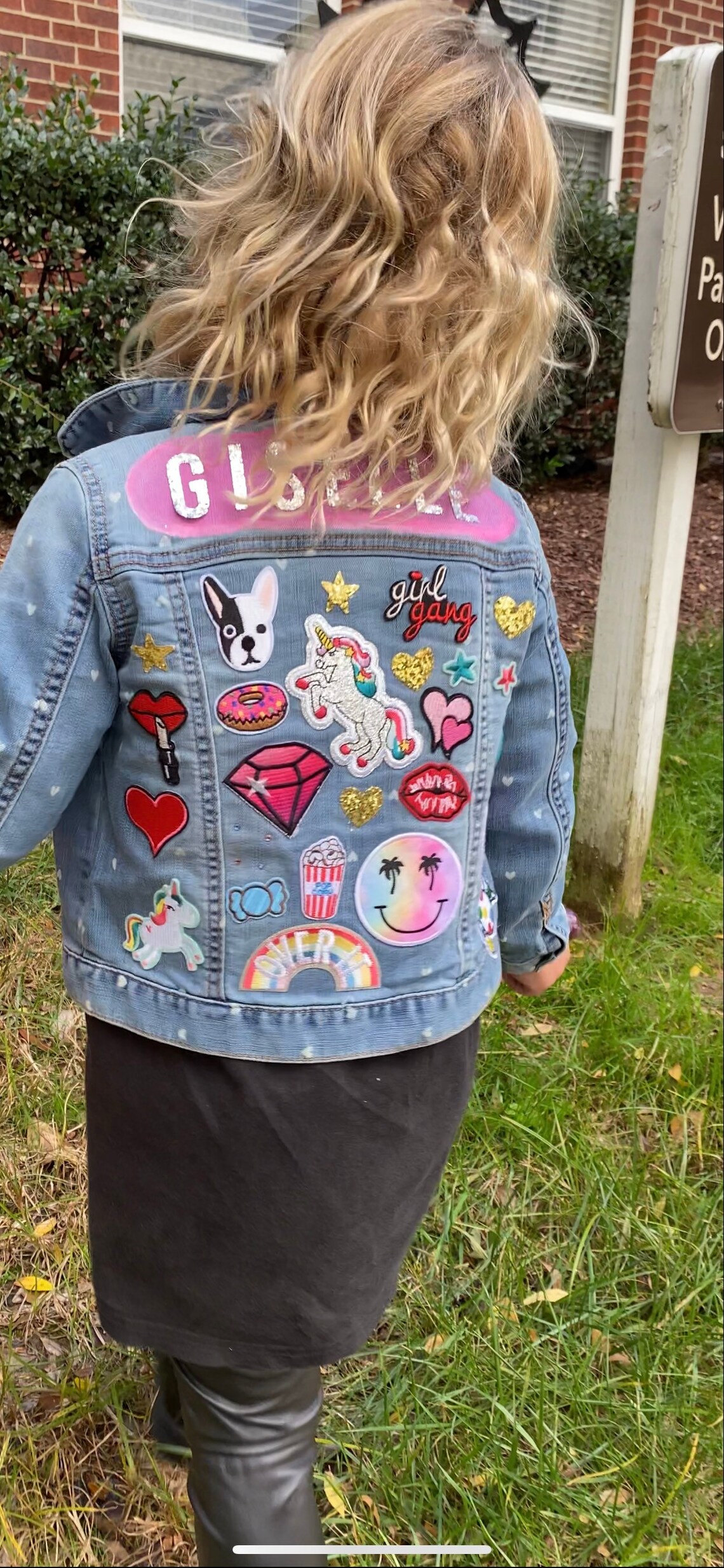 Custom Kids Jean Jacket - Etsy
