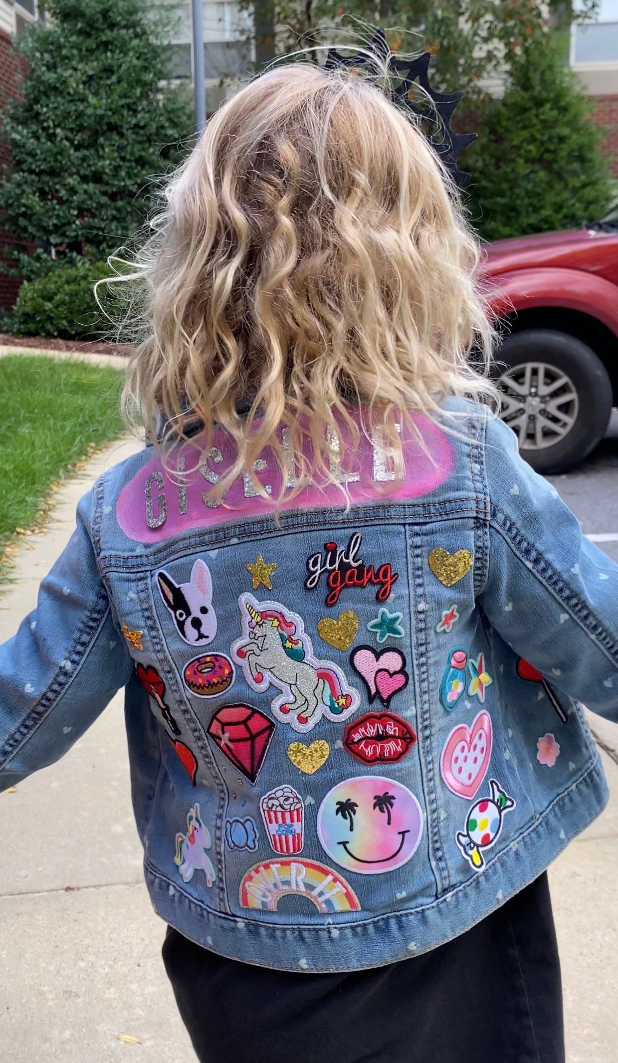 Custom Kids Jean Jacket - Etsy