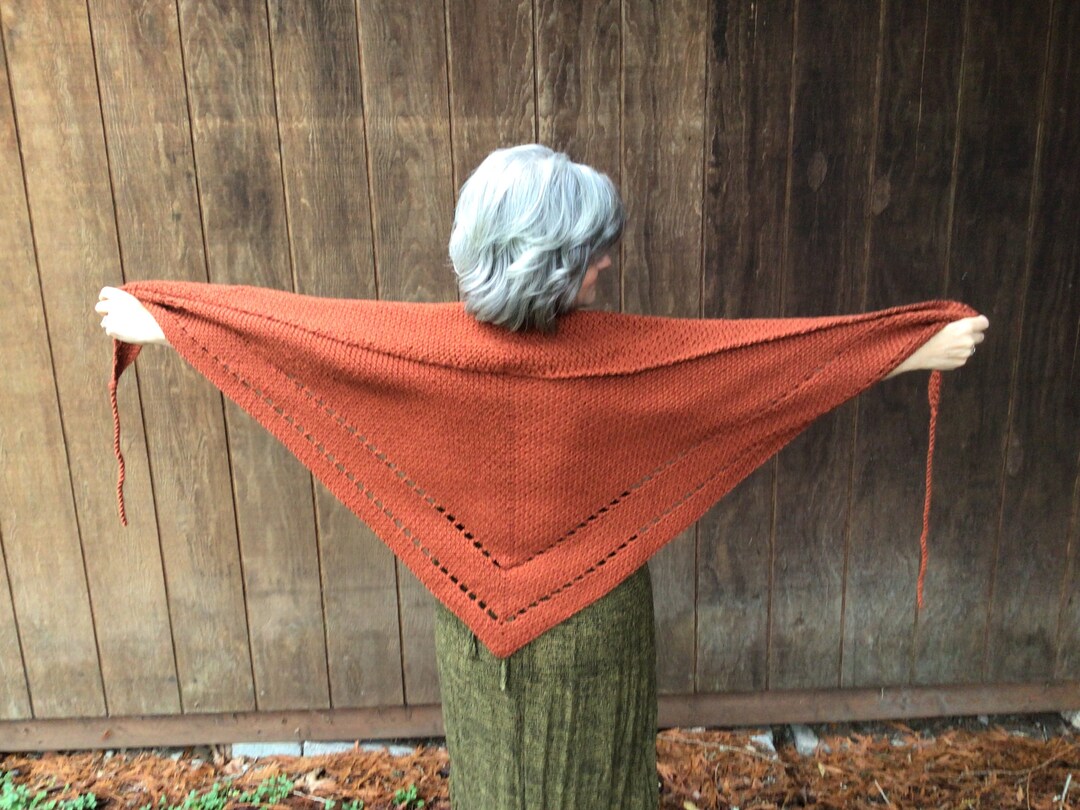 Women's Crocheted Shawl, Ma's Prairie Shawl, Prairie Shawl, Claire's ...