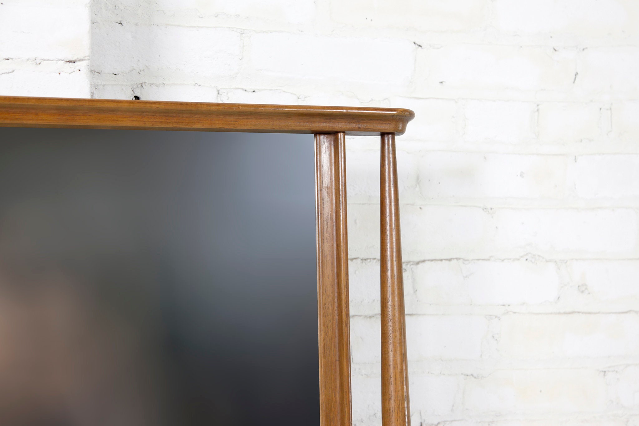 Vintage Mcm Wall Hanging Double Mirror Free Shipping ONLY in - Etsy