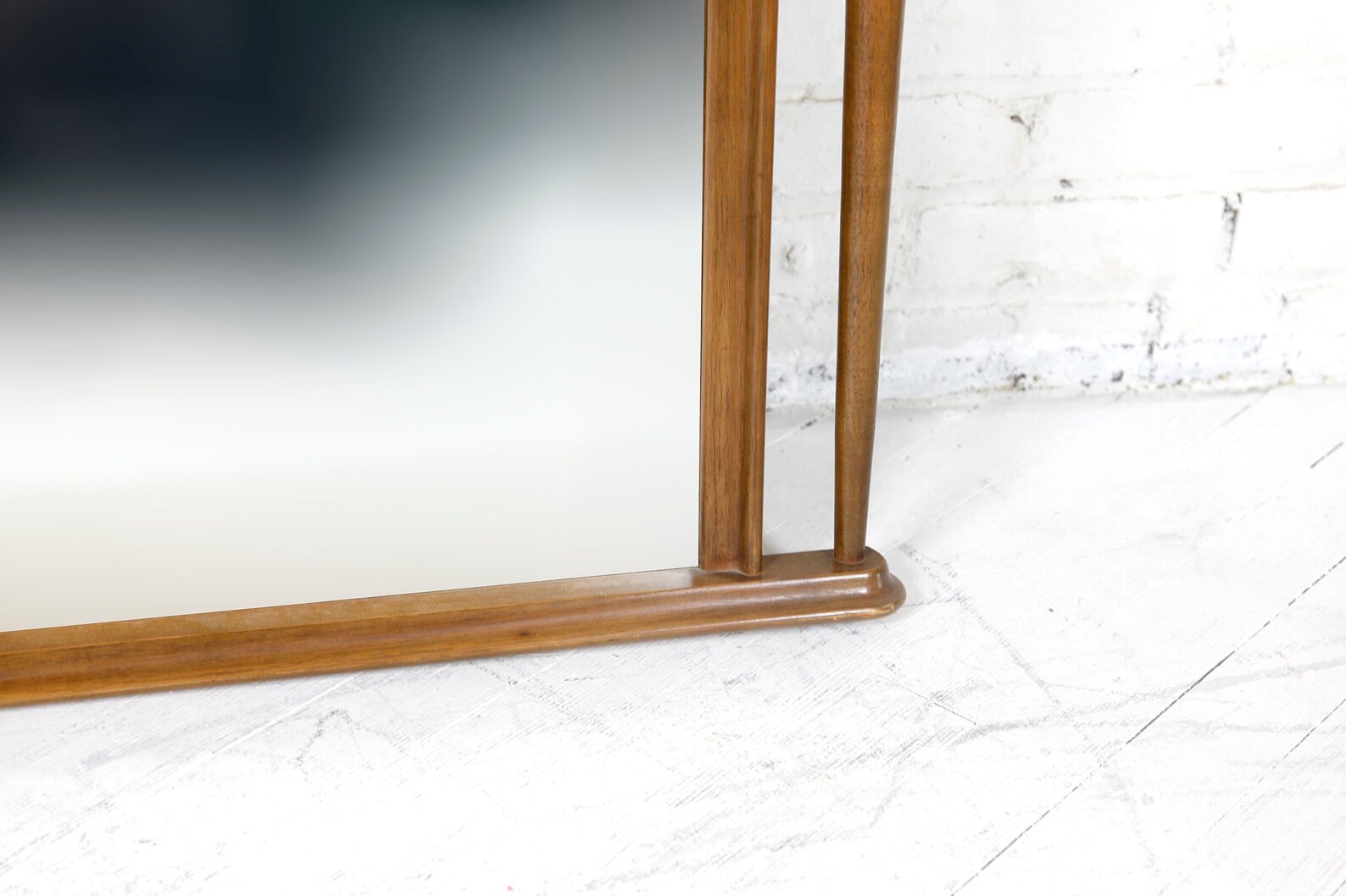 Vintage Mcm Wall Hanging Double Mirror Free Shipping ONLY in - Etsy