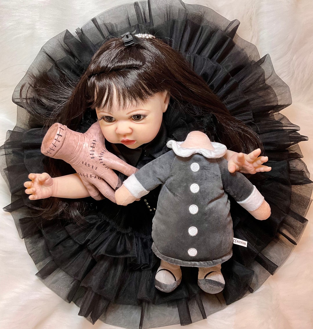 23 in Wednesday Addams (elliot) Goth Fantasy Alternative Reborn Doll by ...