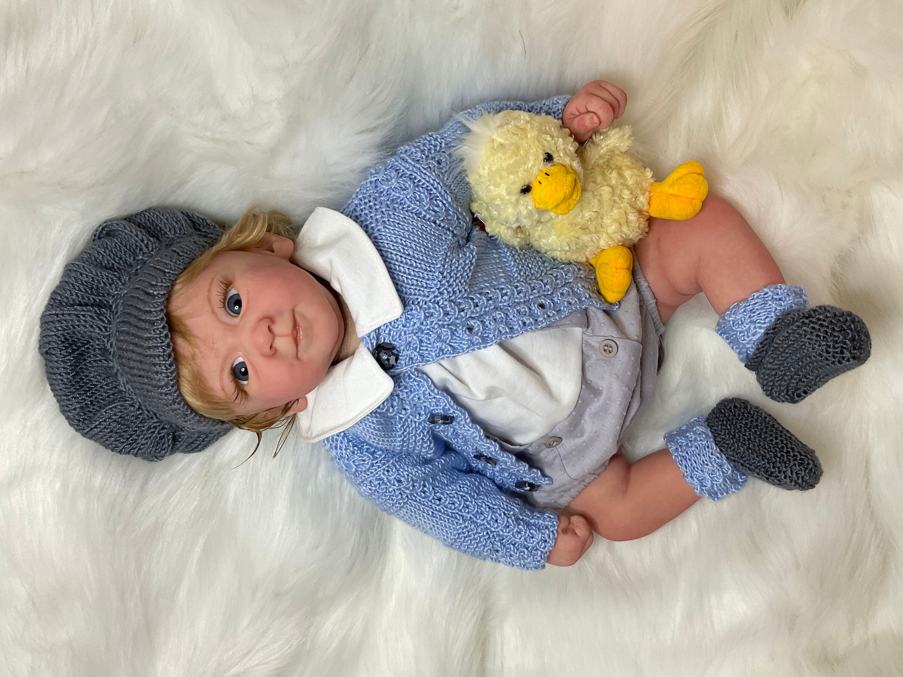 20” Prince Henry Reborn Baby Boy Doll Sculpted by Andrea Arcello Reborn ...