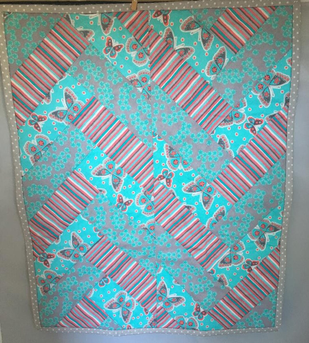 Patchwork French Braid Quilt for American Girl or Other 18 - Etsy