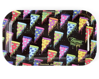 Beamer Medium Metal Rolling Tray, Dark Trippy Design 10.75 X 6.25 - Etsy