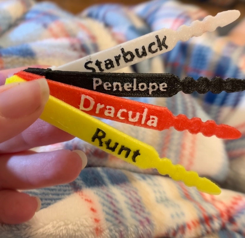 Chicken/bird Foot Tags - Etsy