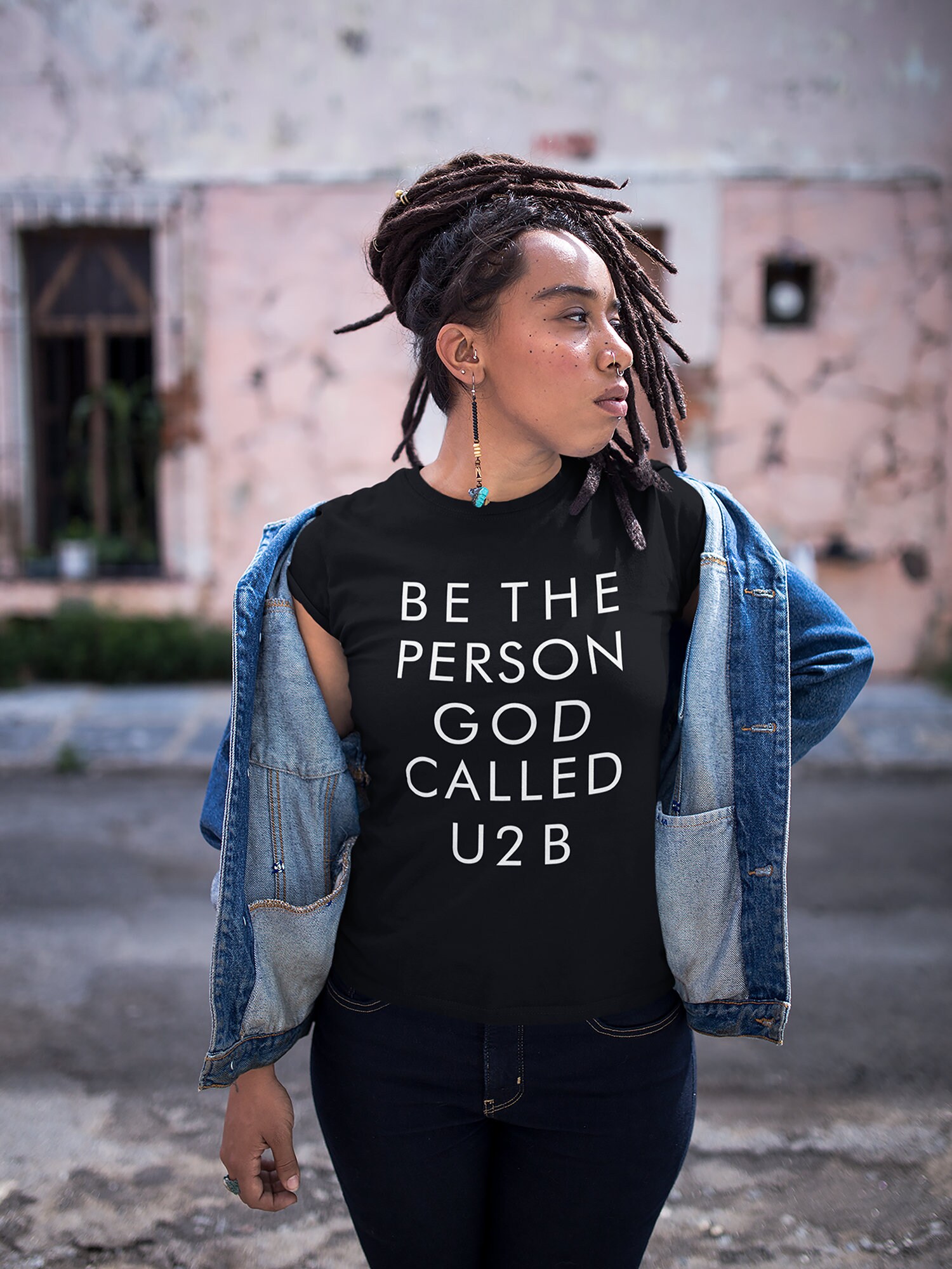 Urban Christian Tee Be the Person God Called U2B Christian - Etsy