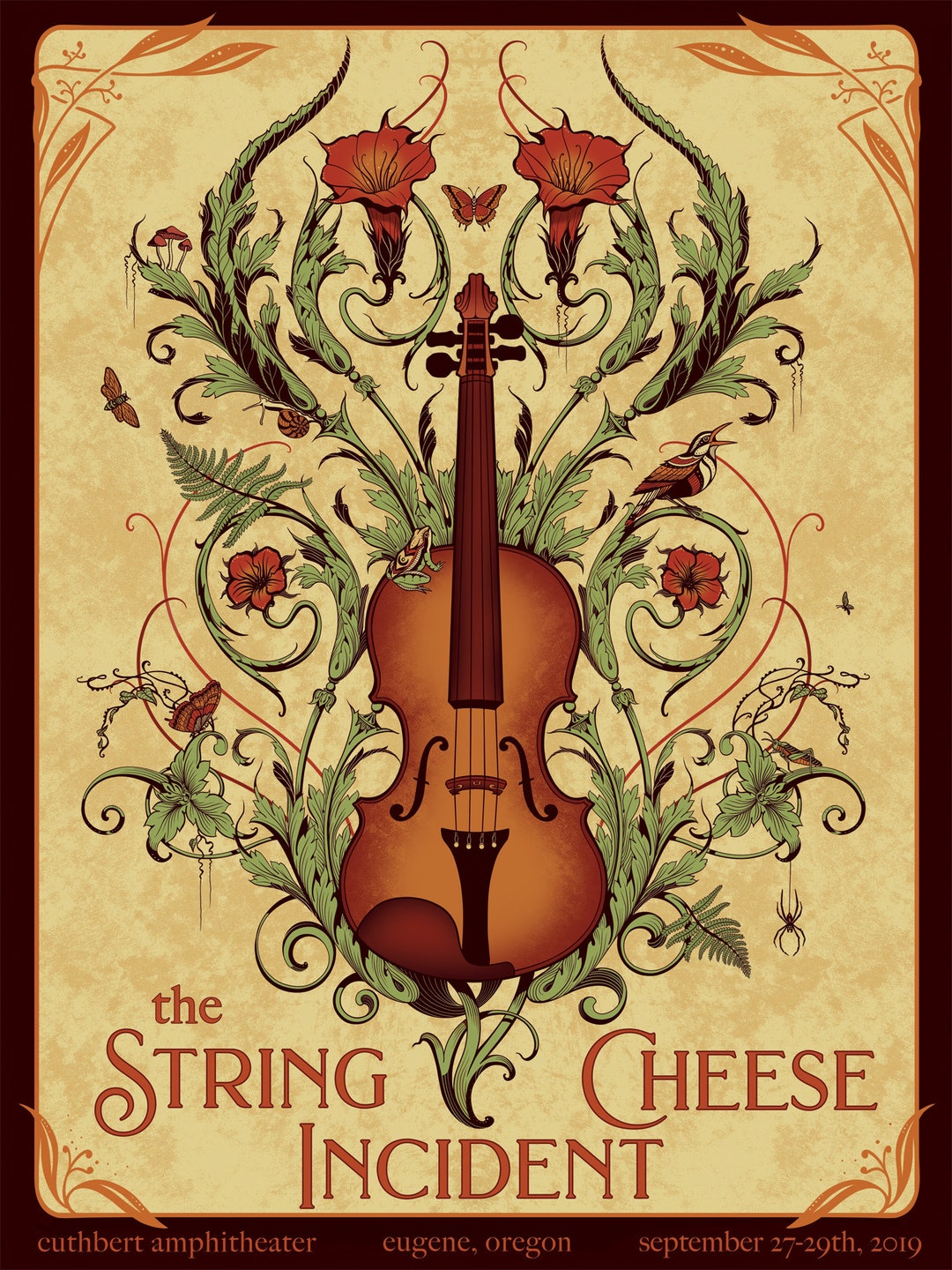 String Cheese Incident Official Screen Print Poster, Artist Edition - Etsy