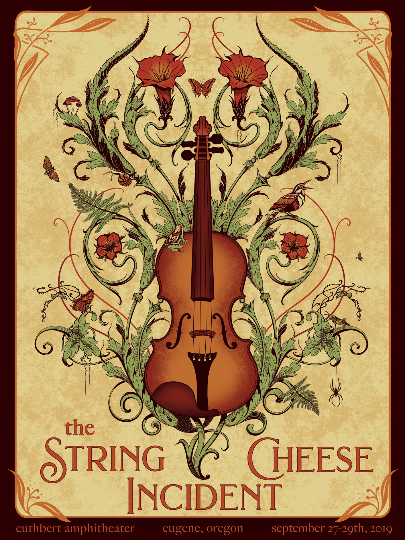 String Cheese Incident Official Screen Print Poster, Artist Edition - Etsy