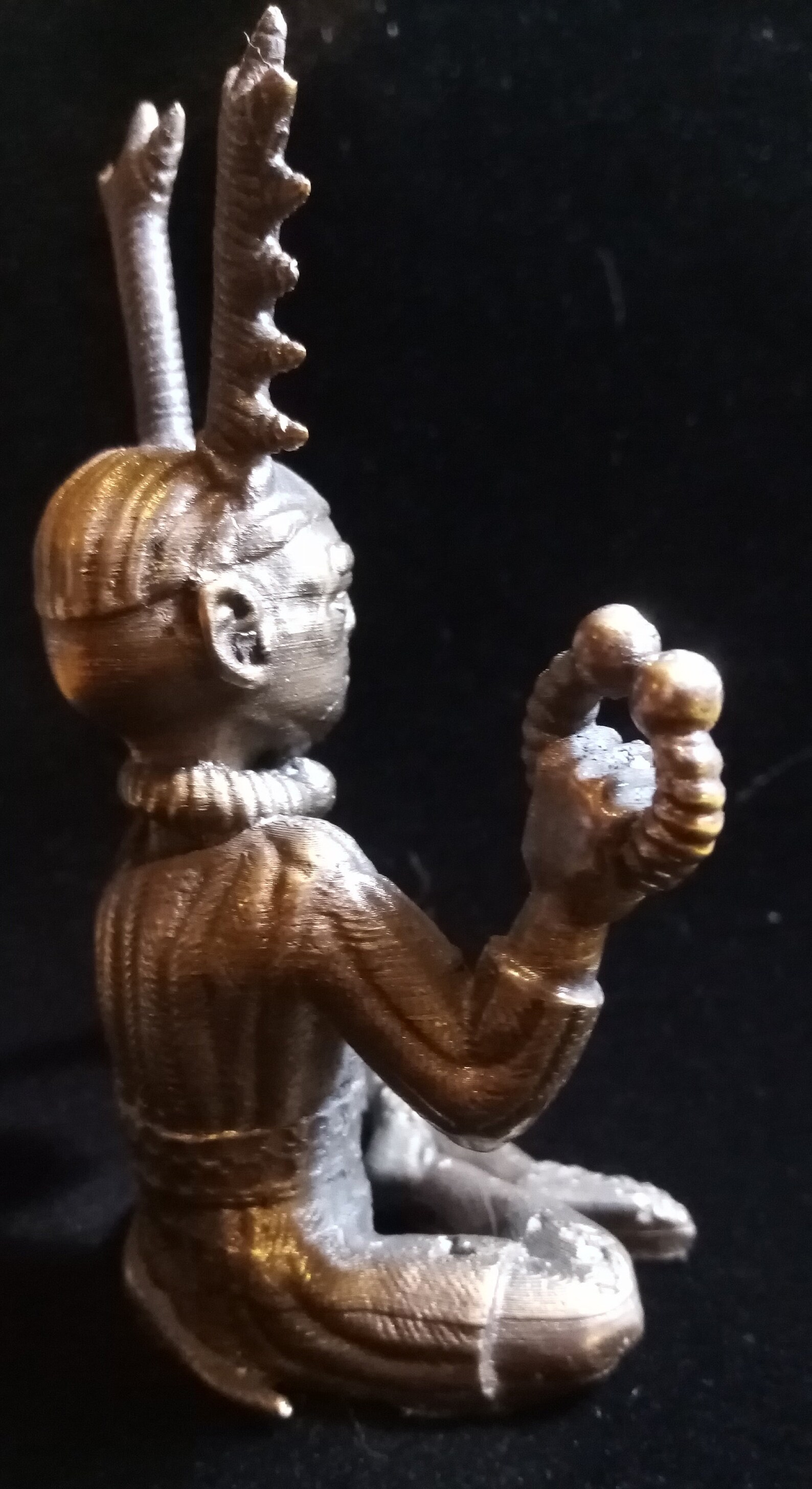 Cernunnos Statue/ Bronze Metal/ Horned God Statue/ Cernunnos - Etsy