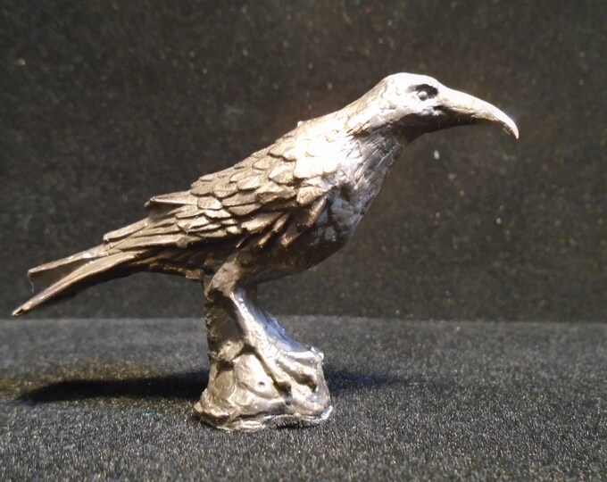 Bronze Raven/ Odin's Ravens/ Huginn/ Muninn/bronze Metal - Etsy