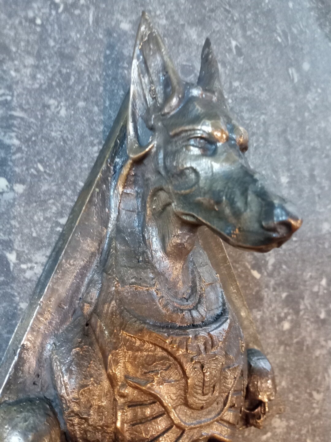 Anubis Door Knocker/bronze Art/ Inpu/ Inpw/ Jnpw/ /anpu/ Anoup - Etsy