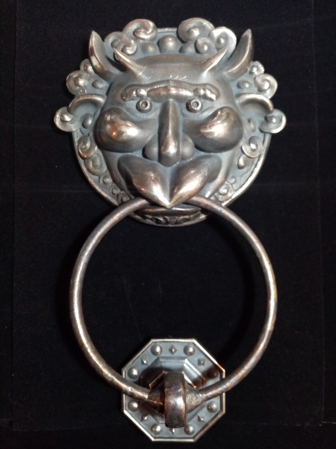 LARGE Labyrinth Inspired Door Knocker/bronze Art/ Bronze Metal/jim ...