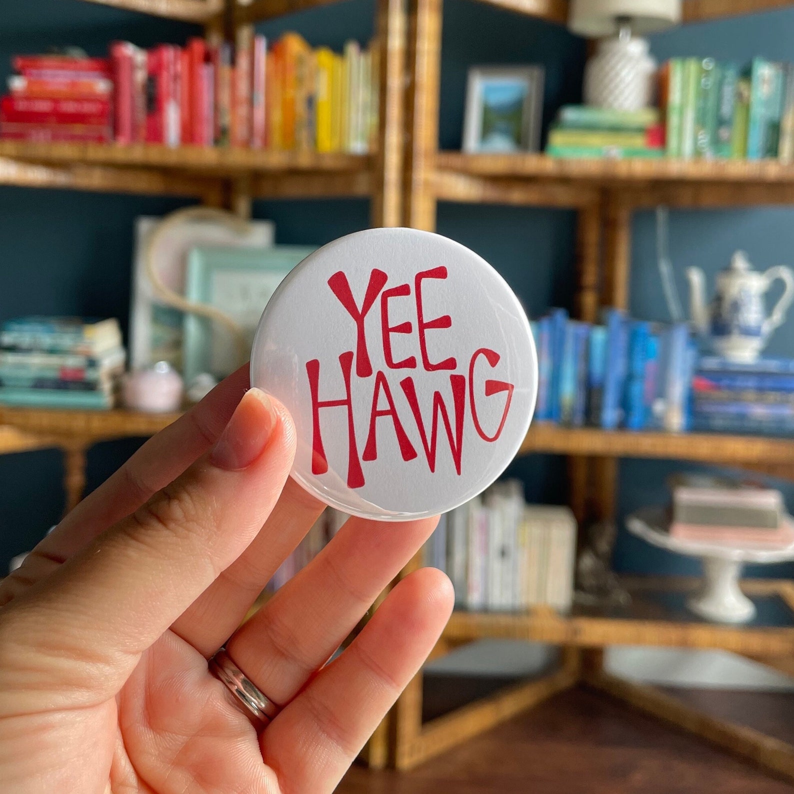 Yee Hawg Arkansas Razorbacks Game Day Pinback Button - Etsy