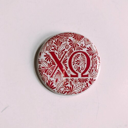 Chi Omega Greek Game Day Tailgate Buttons Game Day Pins - Etsy